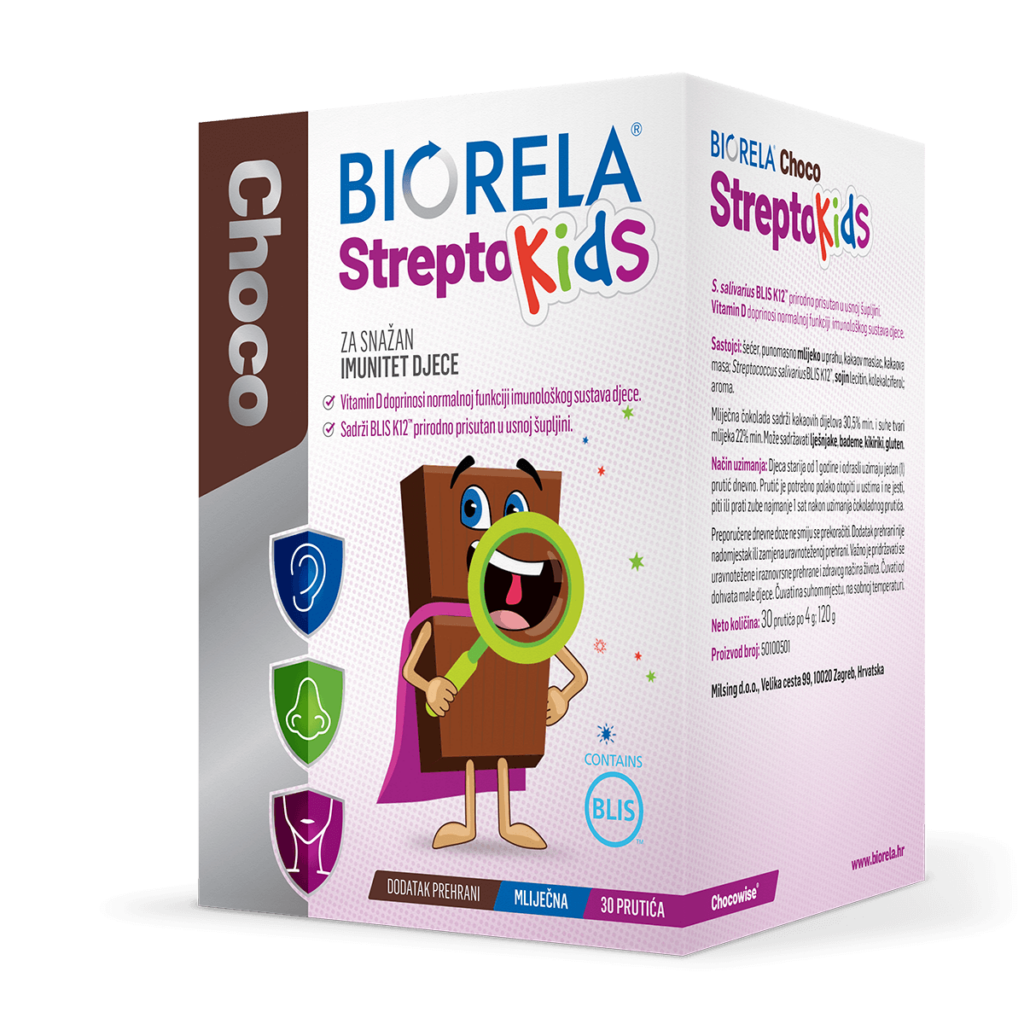 Biorela® Choco Strepto Kids — Biorela