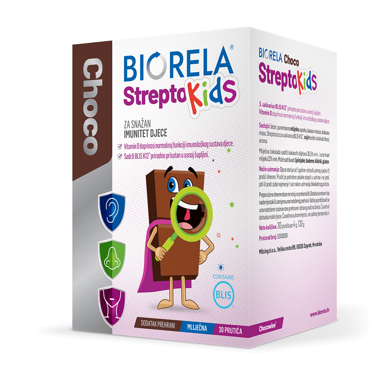 Biorela® Choco Strepto Kids — Biorela